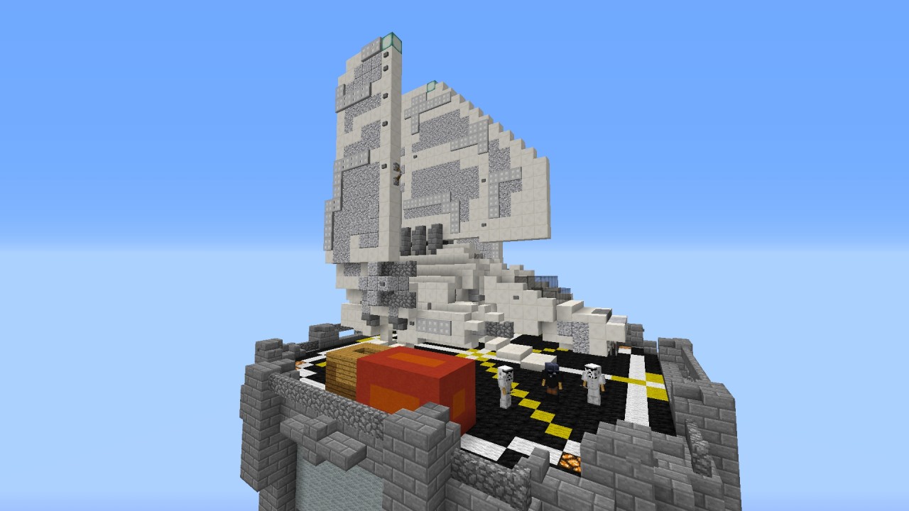 STAR WARS - Imperial Lambda Shuttle Minecraft Map