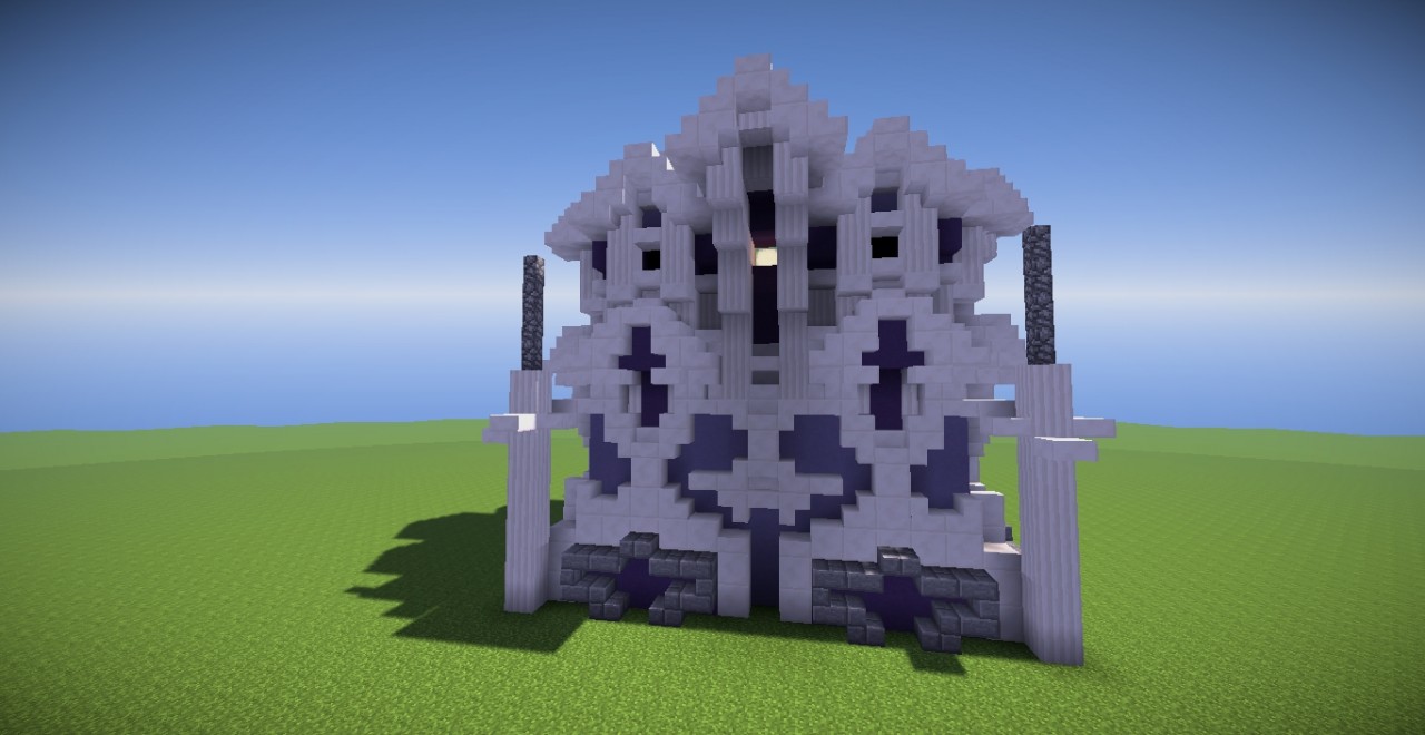 Outdoor Ice/Snow-Themed Shop Minecraft Map