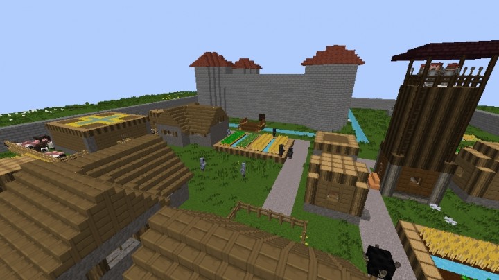 Shubble's Castle Building Contest Minecraft Map