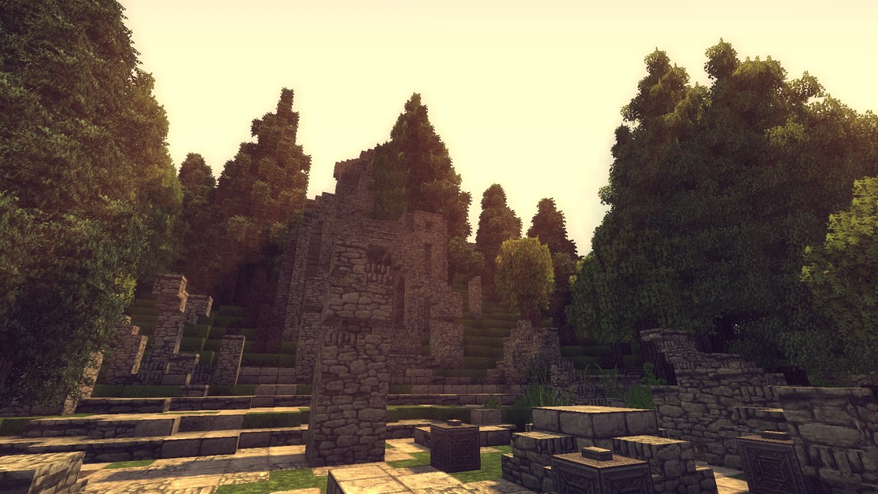 Dwemer-like Dwarven Ruin Minecraft Map