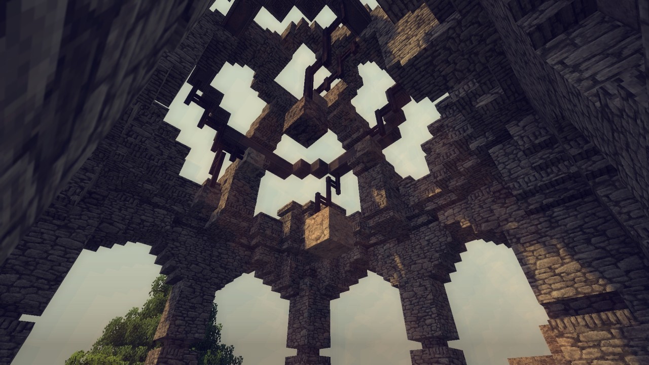 Dwemer-like Dwarven Ruin Minecraft Map