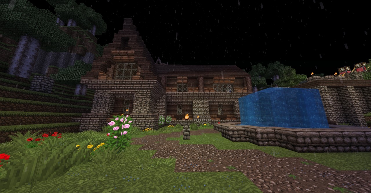 Survival builds Minecraft Map