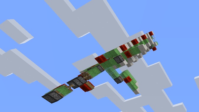 SlimeBlock RocketShip Minecraft Map