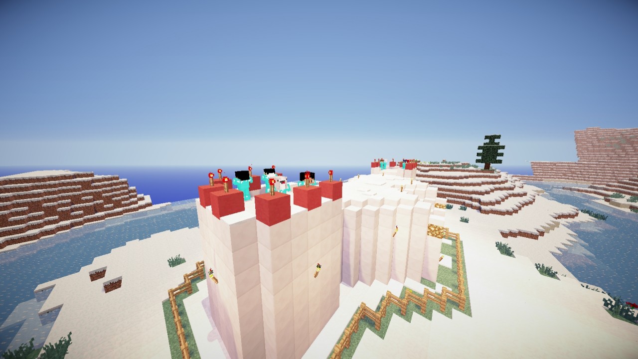 Shubble's Castle Building Contest (Striker786) Minecraft Map