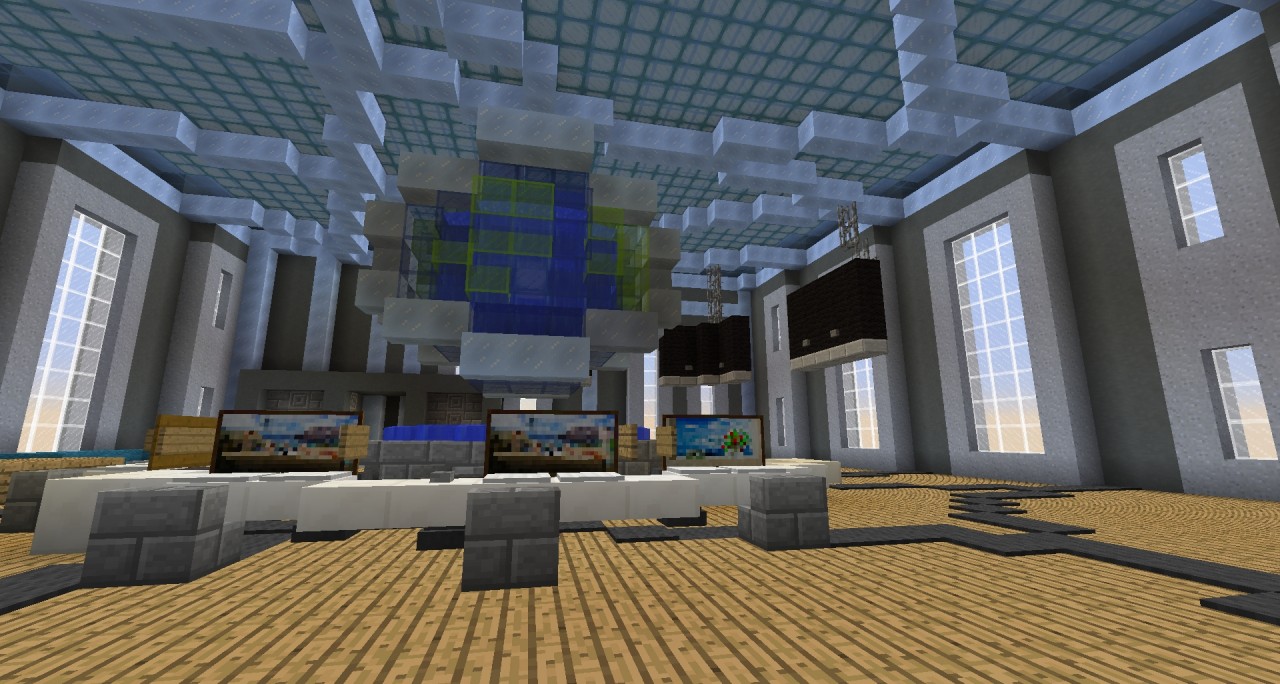 2 Portal Hub | Xenoflux Network | Hyperion BT Minecraft Map