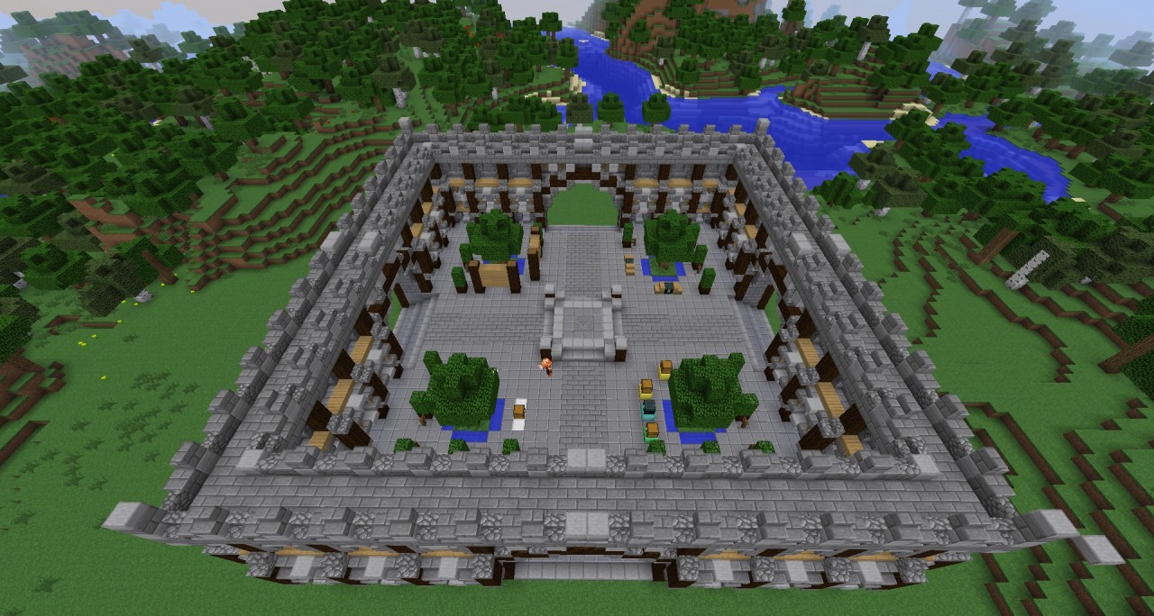 Small Towny/Factions Spawn Minecraft Map