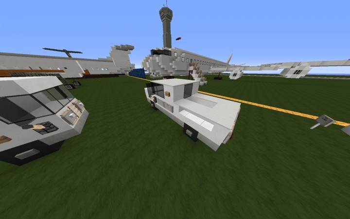 Minecraft-Pickup Truck Minecraft Map