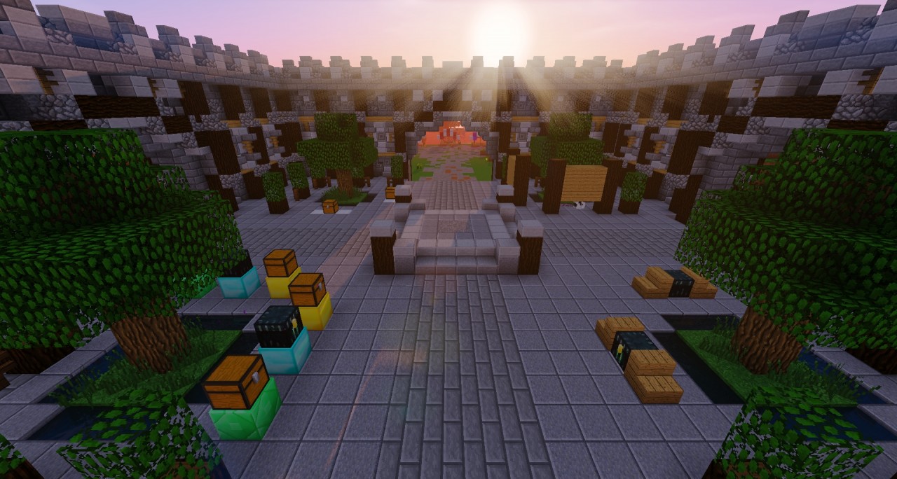 Small Towny/Factions Spawn Minecraft Map