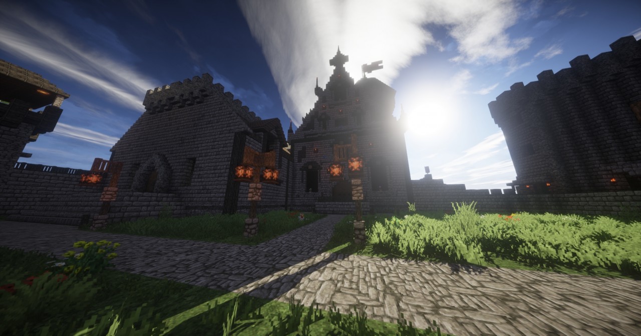 Castle and City [Now with Castle & Port Download!] Minecraft Map