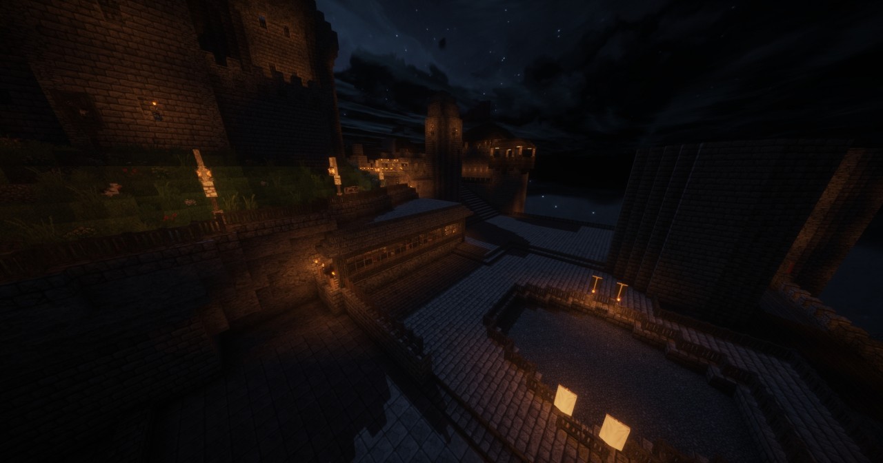 Castle and City [Now with Castle & Port Download!] Minecraft Map