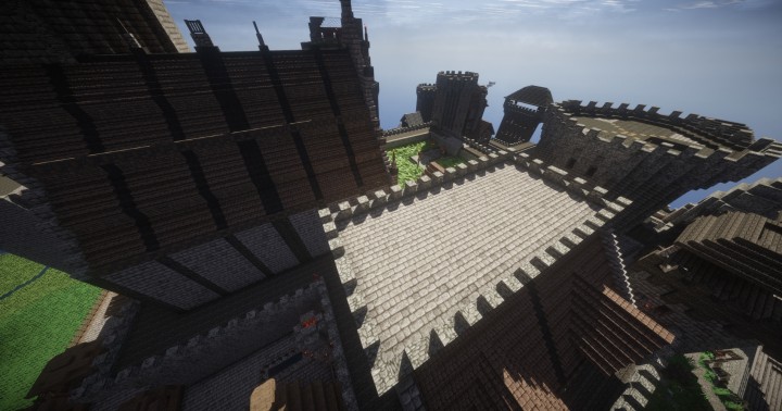 Castle and City [Now with Castle & Port Download!] Minecraft Map