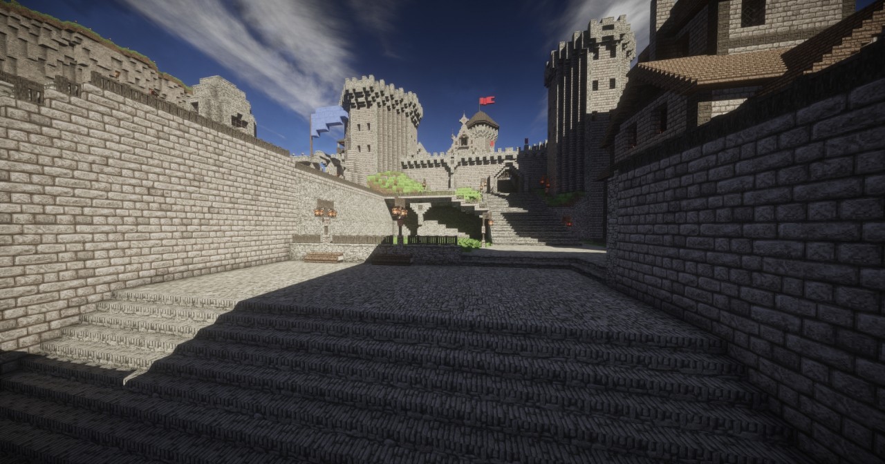 Castle and City [Now with Castle & Port Download!] Minecraft Map