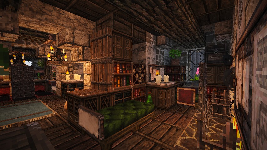 Spanish House Minecraft Map