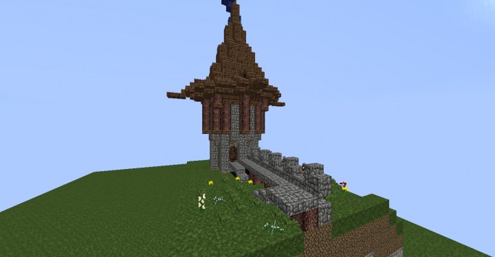 Medieval Watchtower~Mini Plot Minecraft Map