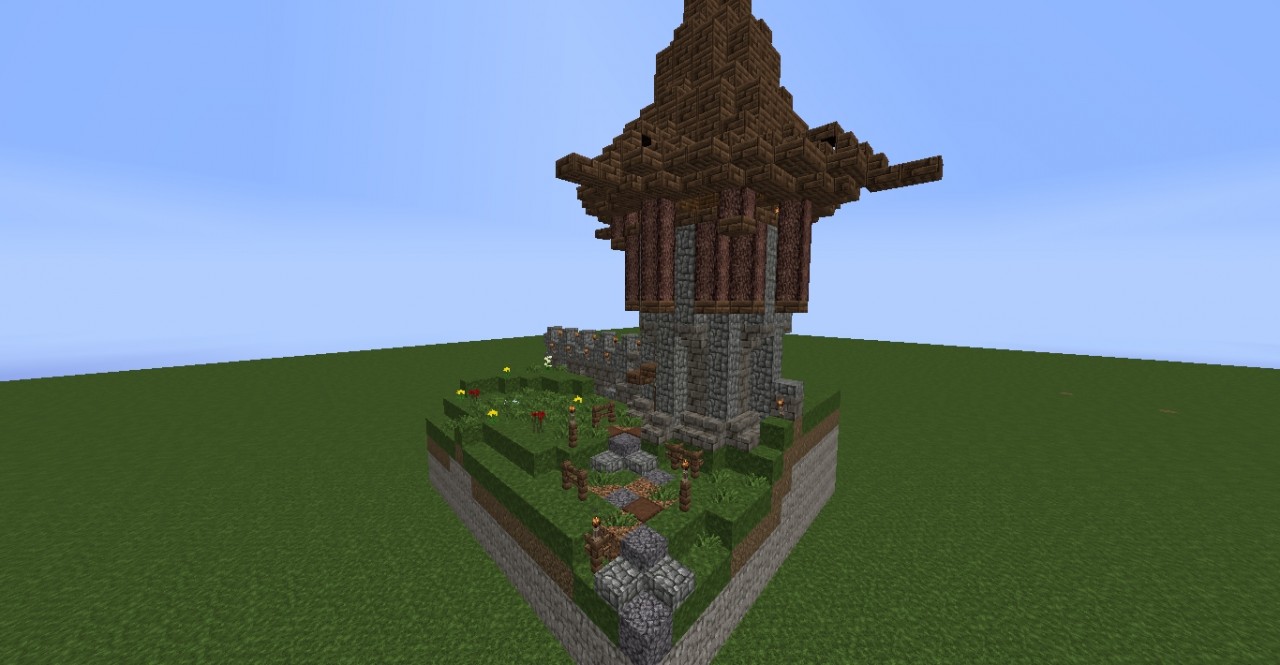 Medieval Watchtower~Mini Plot Minecraft Map