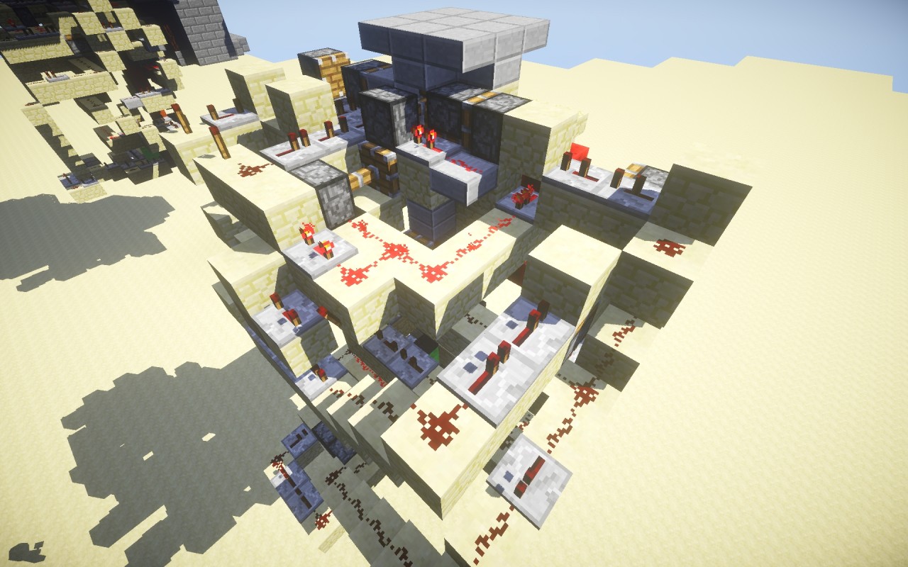 Redstone Hidden Underground Base Exit V1 Minecraft Map