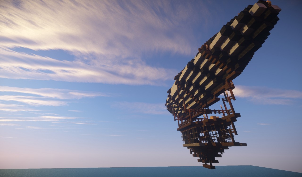 AIRSHIP / Zeppelin Minecraft Map