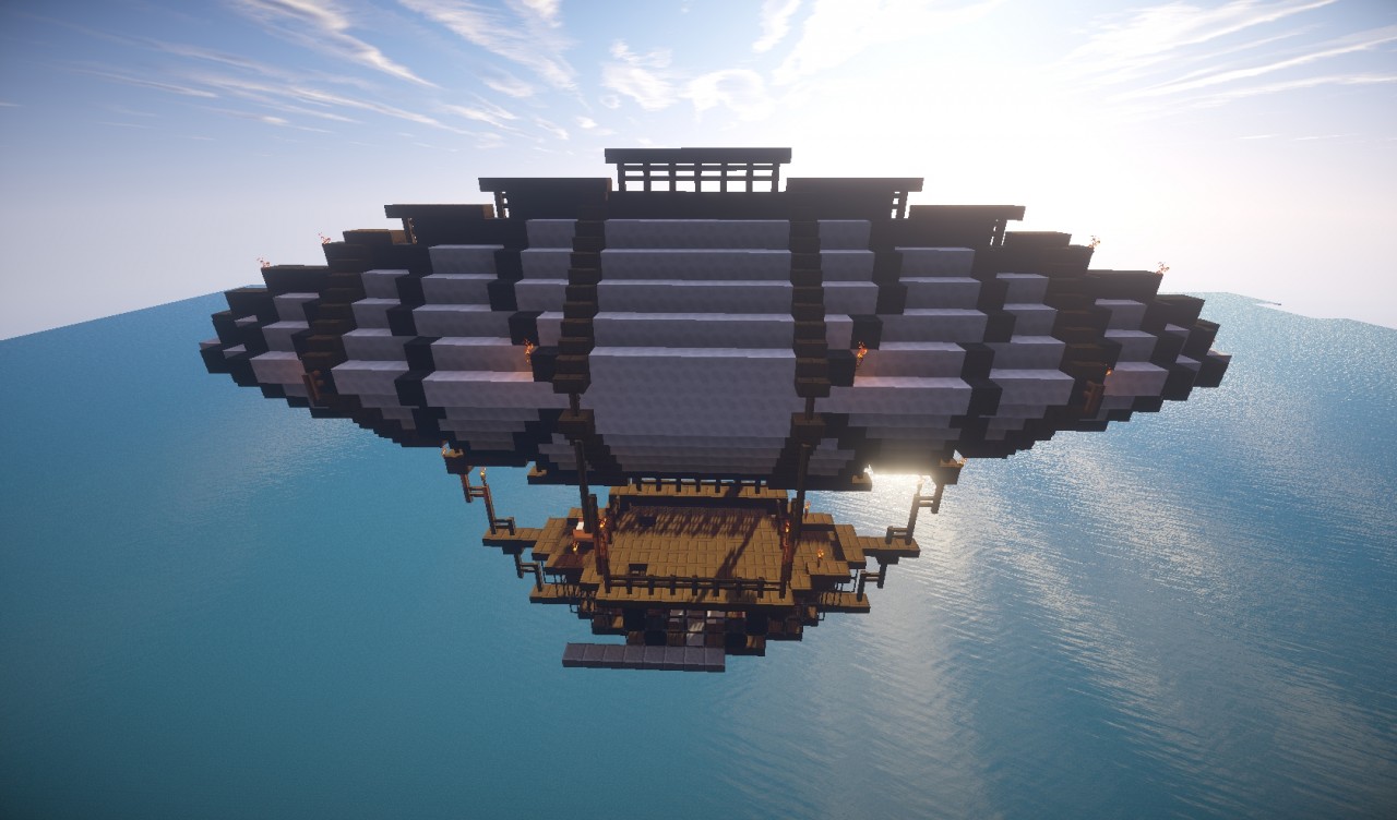 AIRSHIP / Zeppelin Minecraft Map