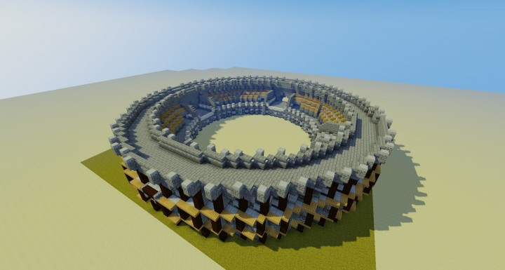 Medium Size PVP Coliseum Minecraft Map
