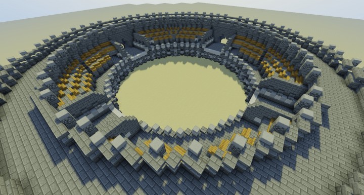 Medium Size PVP Coliseum Minecraft Map