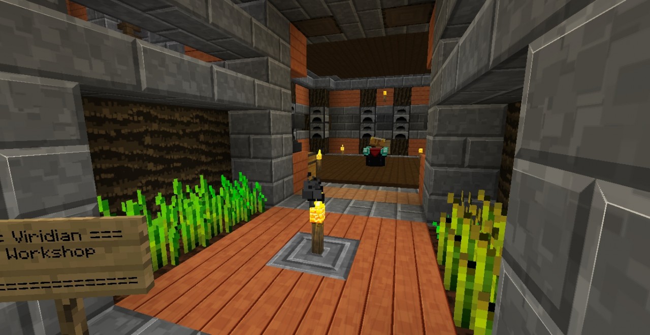 Viridian Base Minecraft Map