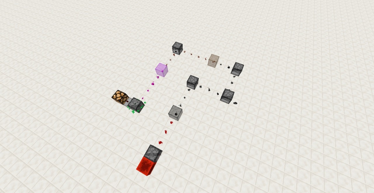 Minecraft Laser in two commands Minecraft Map