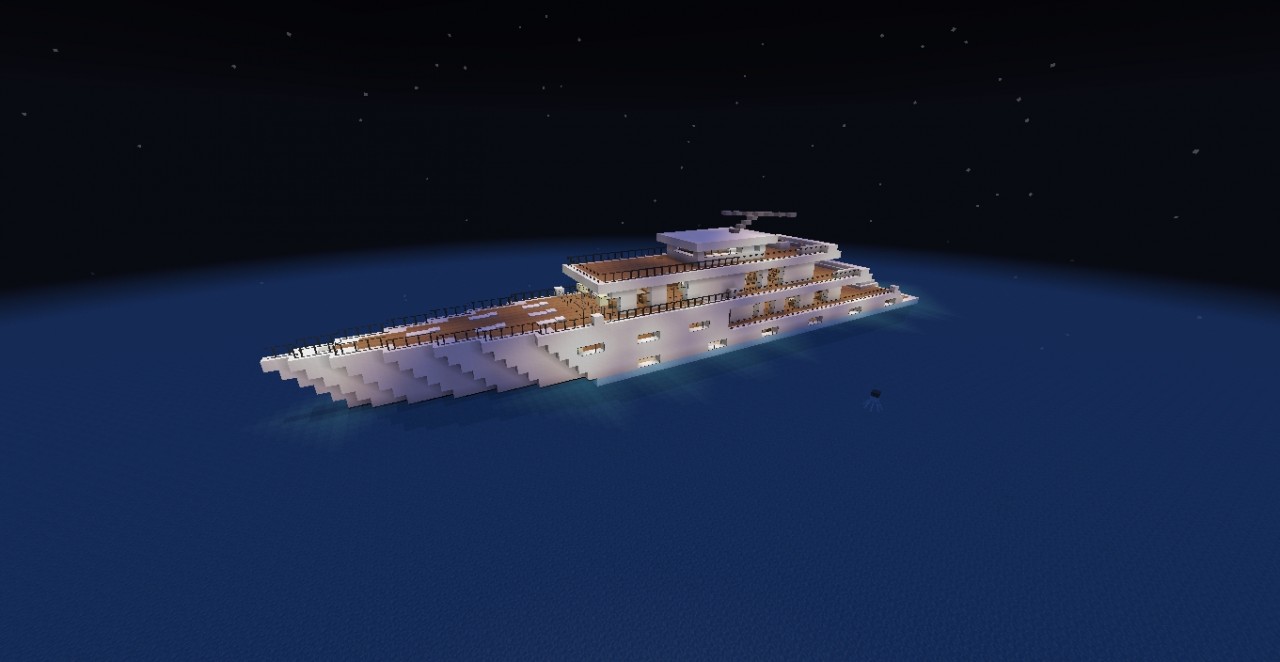 Modern Yacht Minecraft Map