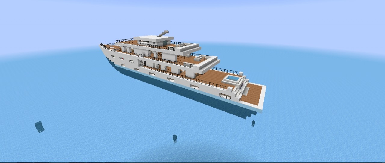 Modern Yacht Minecraft Map