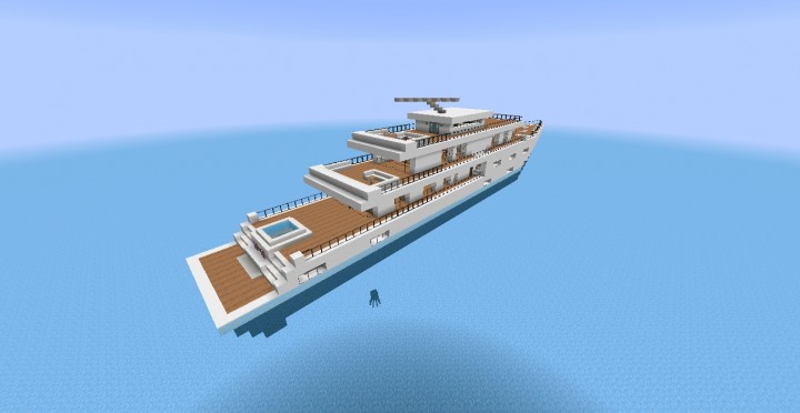 Modern Yacht Minecraft Map