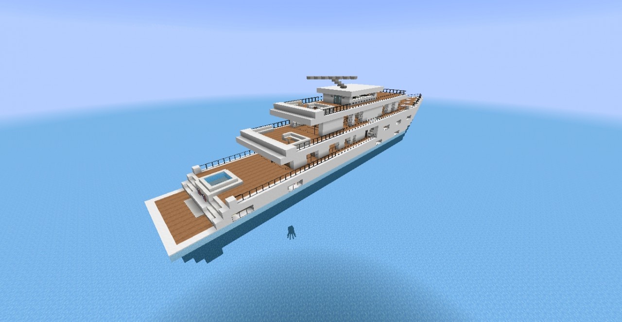 Modern Yacht Minecraft Map