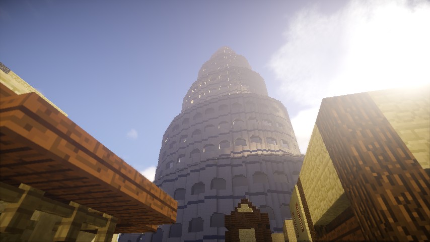 Spiral Tower of Babel Mk 2 Minecraft Map