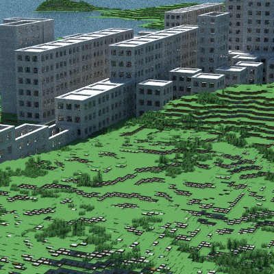 "The Strip" Simple City Series (City 1) Minecraft Map