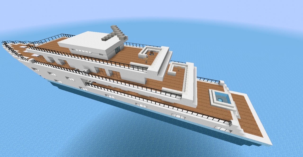 Modern Yacht Minecraft Map