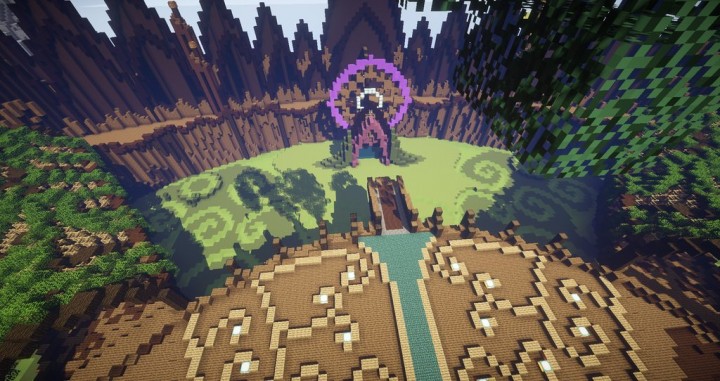 Willow: A Spawn Minecraft Map