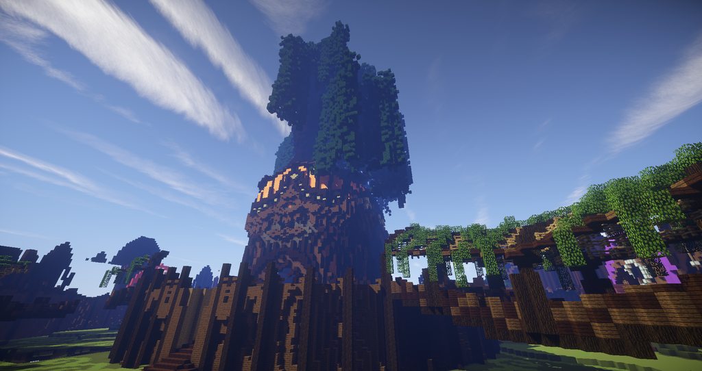 Willow: A Spawn Minecraft Map