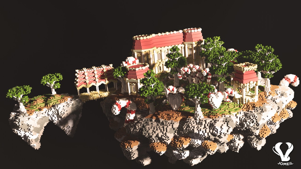 Candy Land Island Minecraft Map