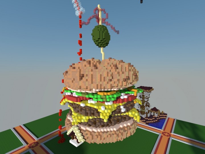 Double Cheeseburger Plot Minecraft Map