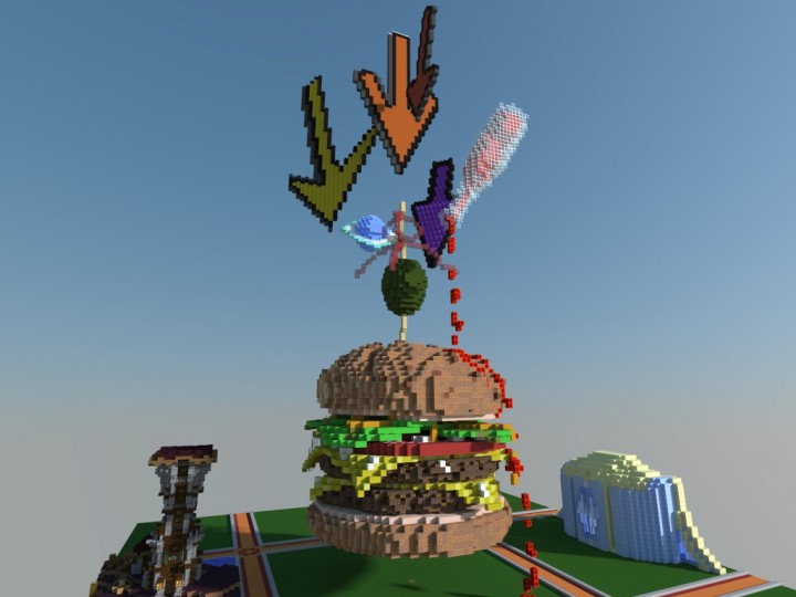 Double Cheeseburger Plot Minecraft Map