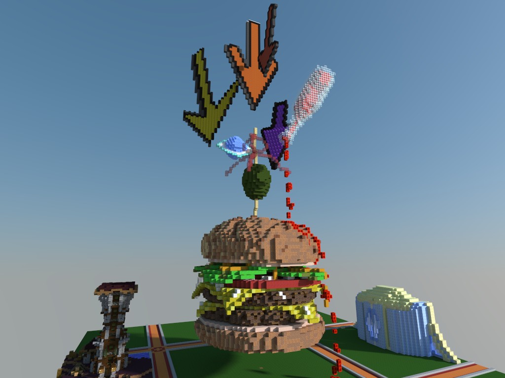 Double Cheeseburger Plot Minecraft Map