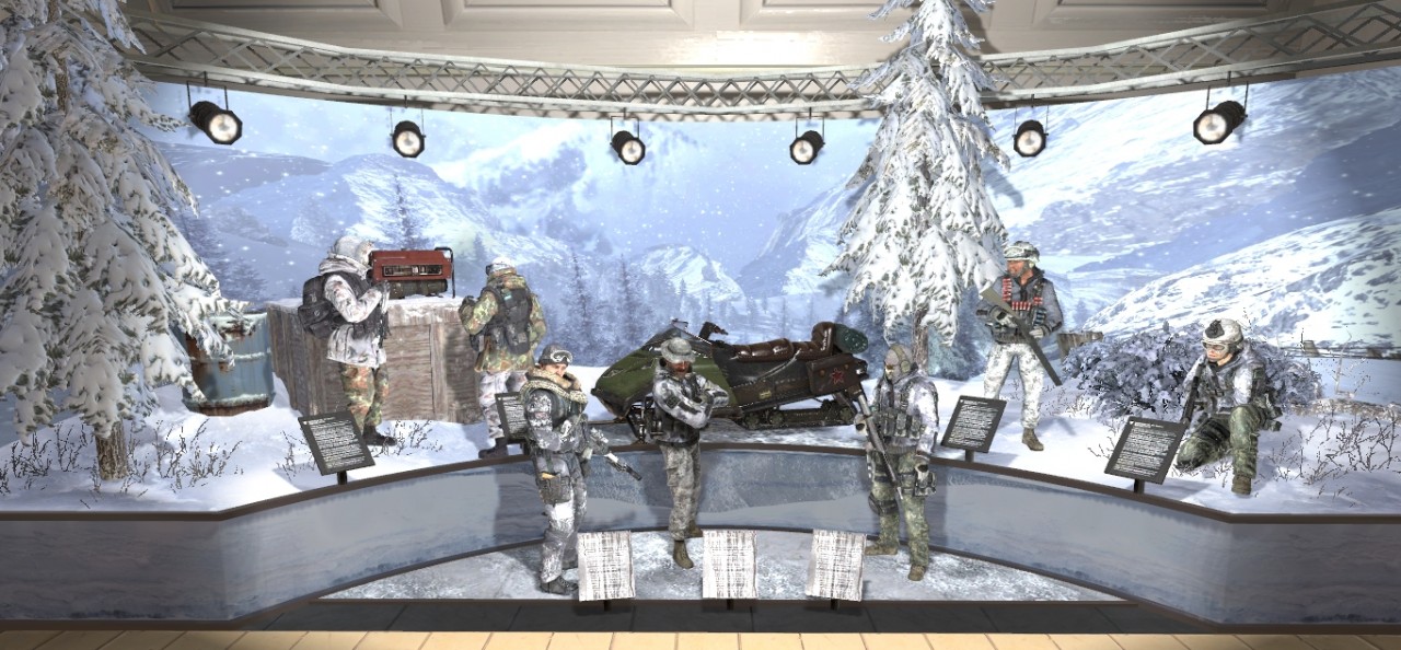 "An Evening with Infinity Ward" (MW2 Museum) Minecraft Map