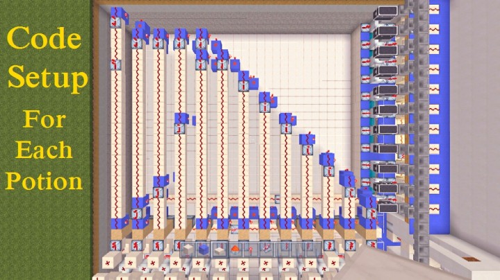 Minecraft Tutorial : Mega Potion Station Minecraft Map