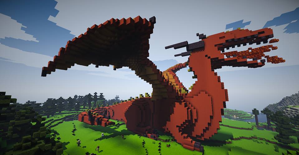 Very First Dragon Minecraft Map