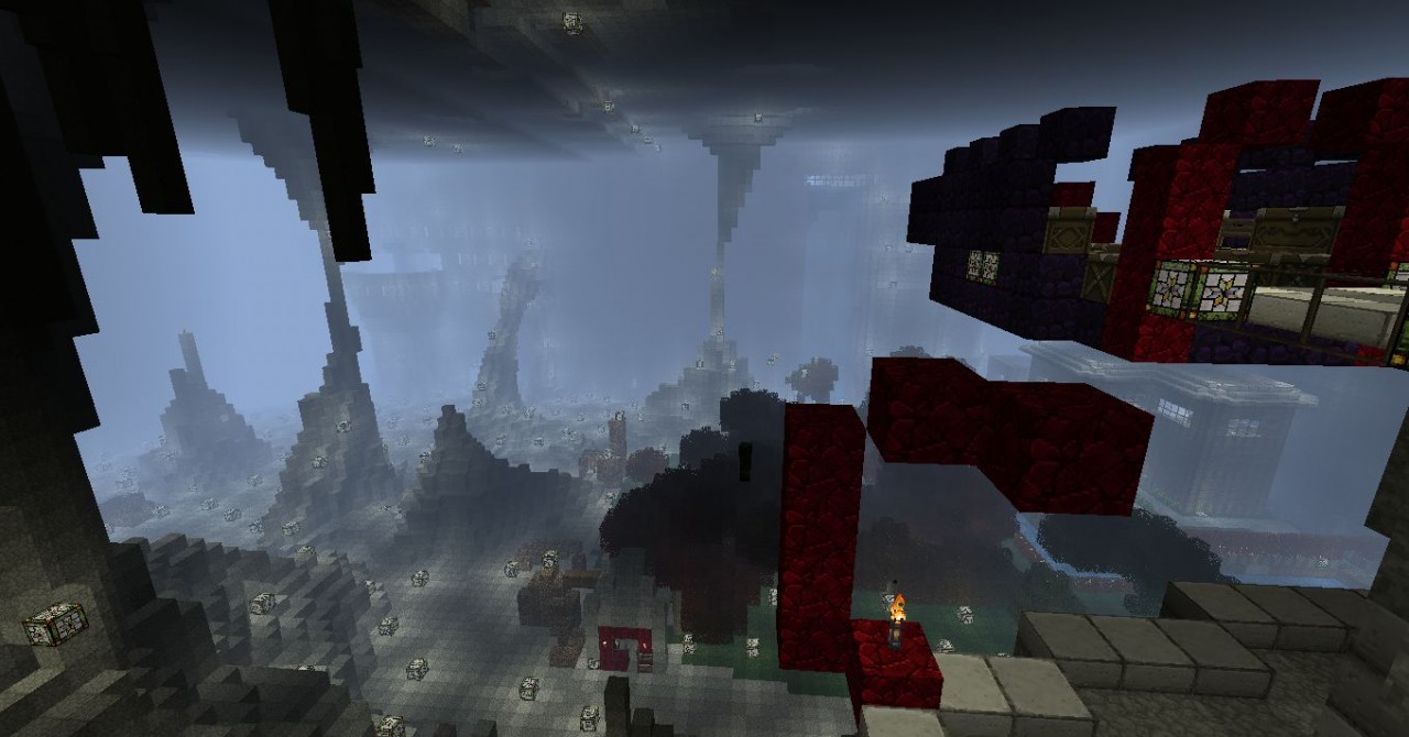 Dragon Tower Minecraft Map