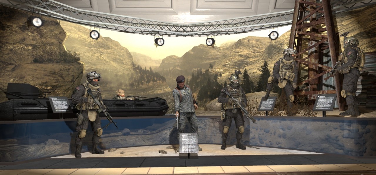 "An Evening with Infinity Ward" (MW2 Museum) Minecraft Map