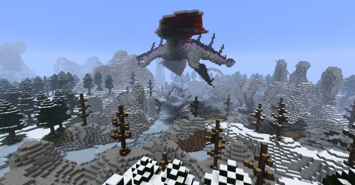 Dragons' Graveyard Minecraft Map