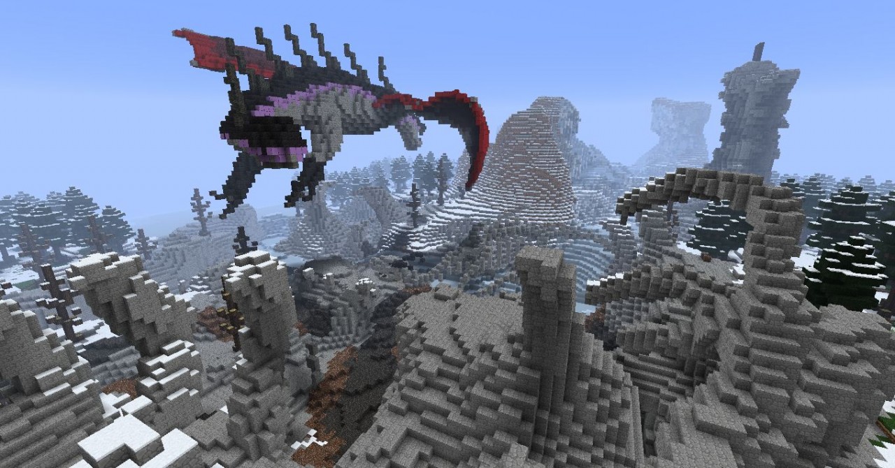 Dragons' Graveyard Minecraft Map