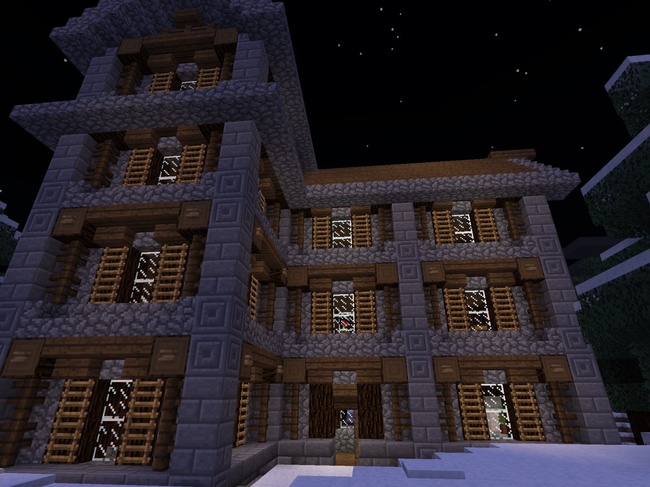 The Winterland Hotel Minecraft Map