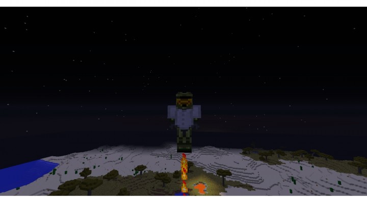 Jetpacks in One Command Minecraft Map