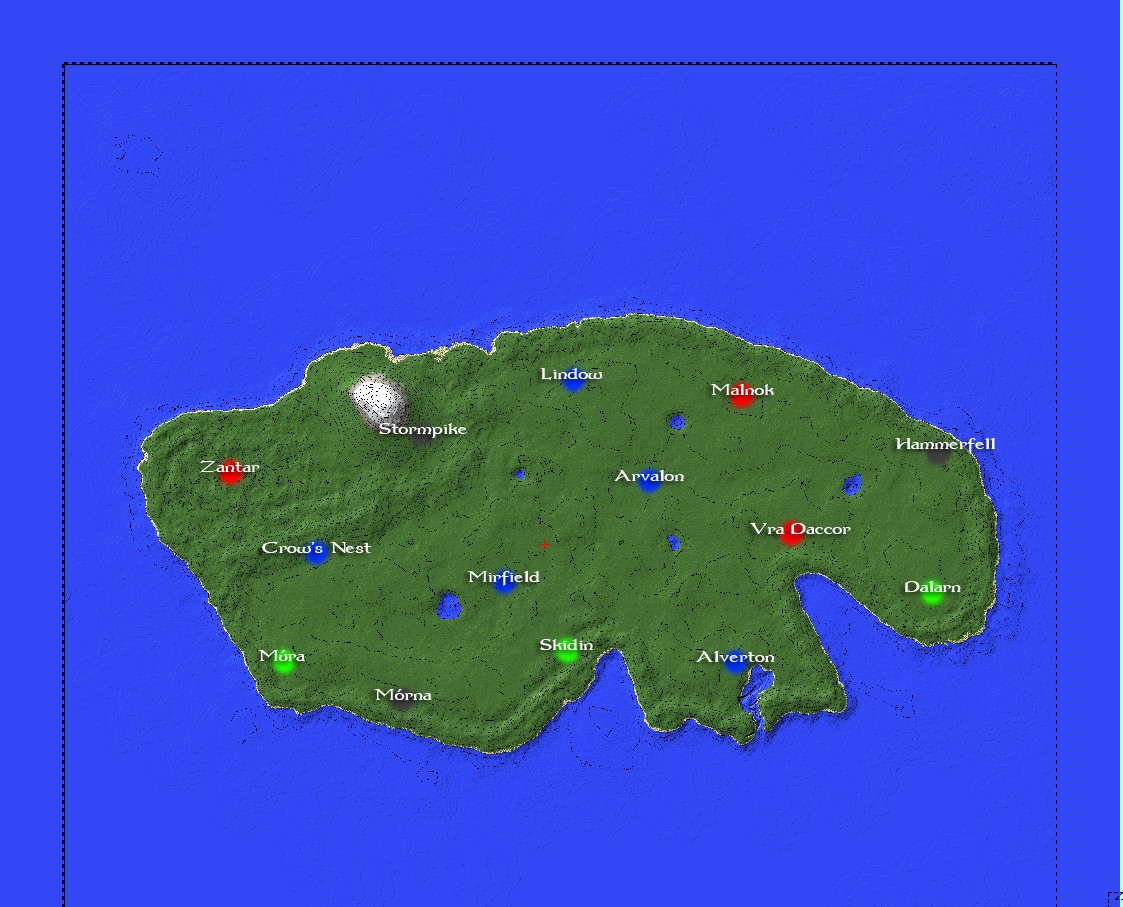 The Lands of Kharnos Minecraft Map