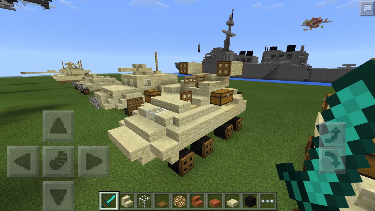 Military vehicles Minecraft Map